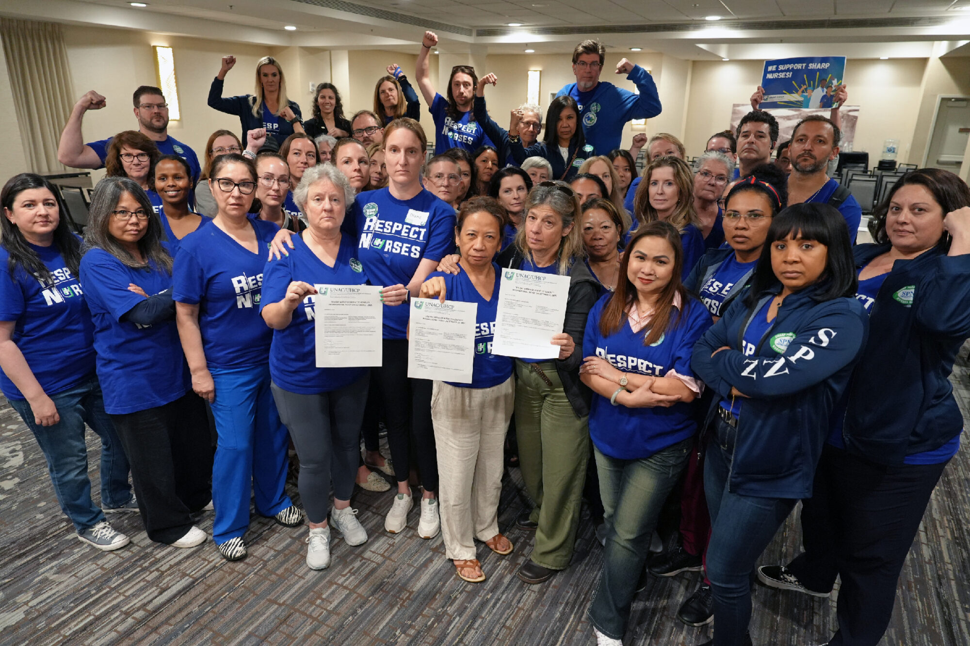 Bargaining Updates: Sharp Professional Nurses Network (2025) – UNAC/UHCP